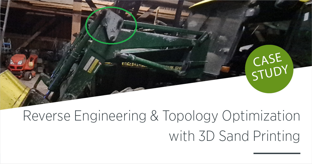 ExOne | Reverse Engineering and Topology Optimization with 3D Sand Printing