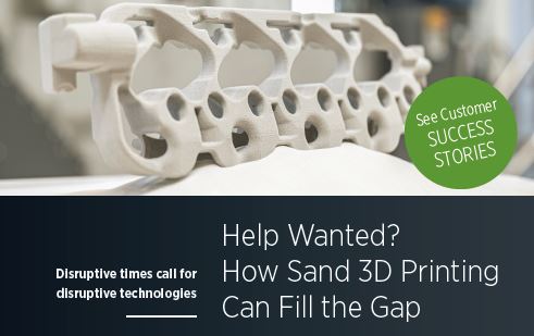 ExOne | Foundry Sand 3D Printing Success Stories
