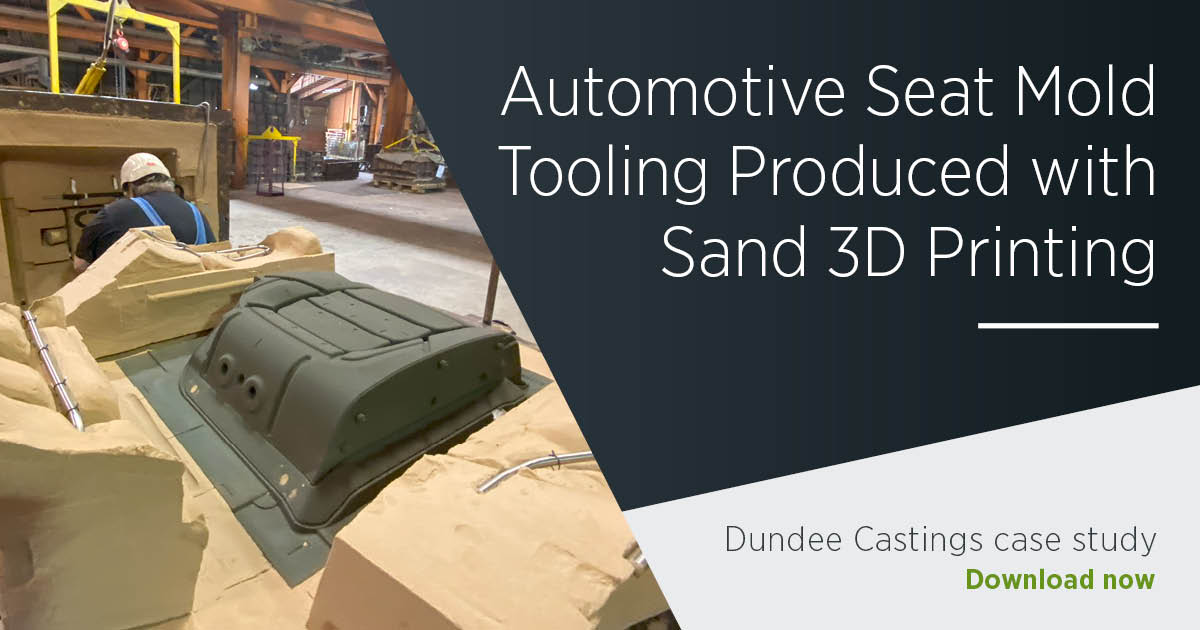 ExOne | Binder jet 3D printing enables higher quality automotive seat mold tooling
