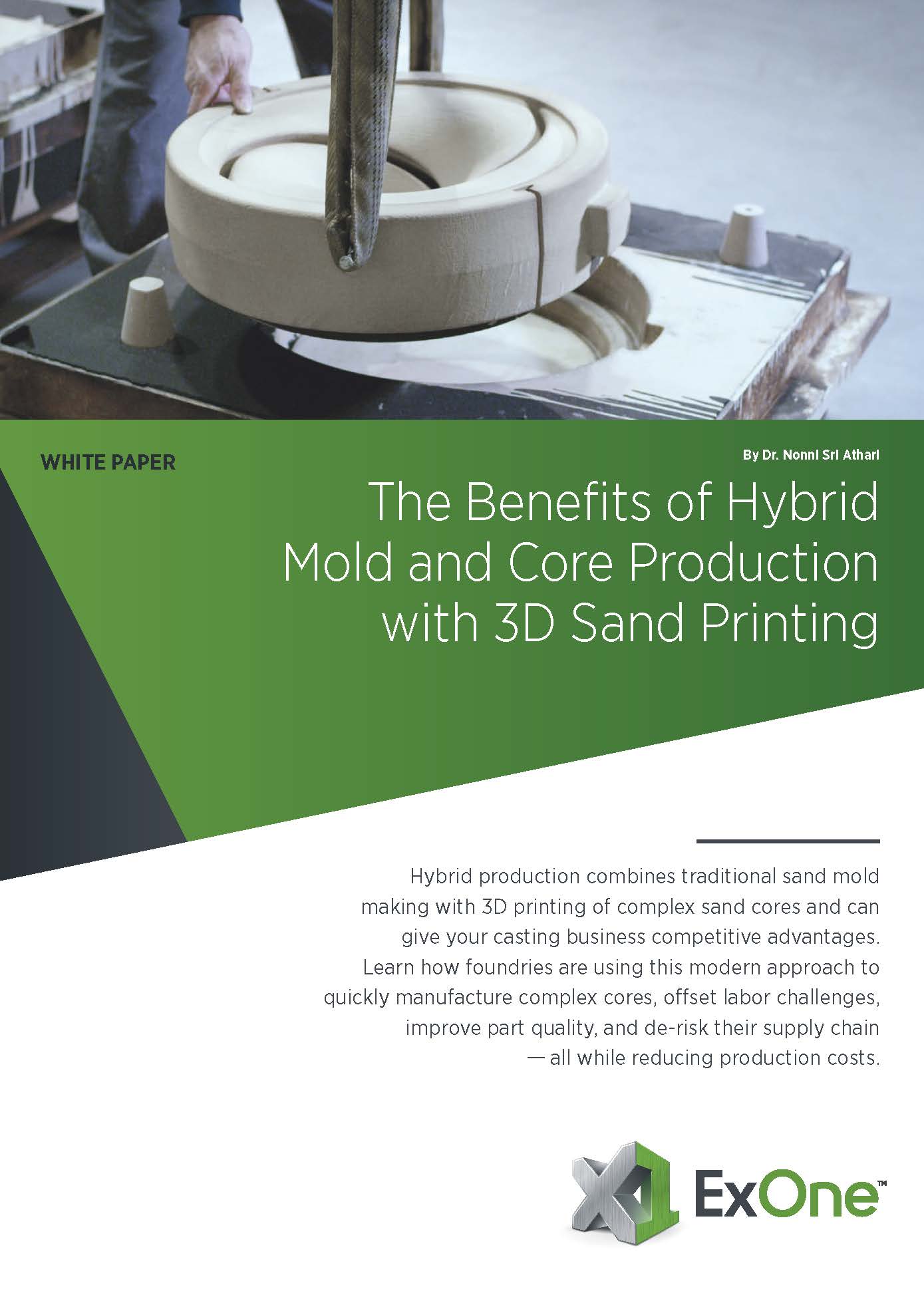 ExOne | White Paper: Hybrid Production Thank You